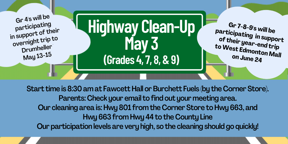 Copy of Highway Clean Up Spotlight - Pembina North Community School